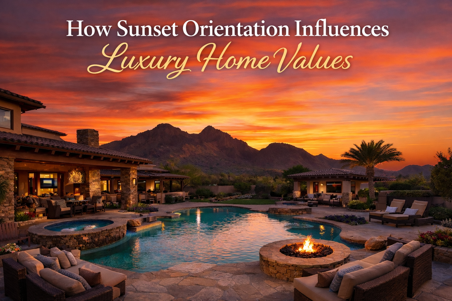 Sunset Orientation & Luxury Home Values in Arizona: What Buyers Pay ...