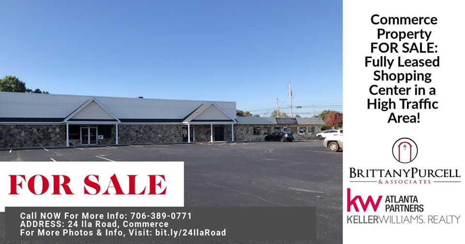 Fully Leased Commerce Shopping Center!