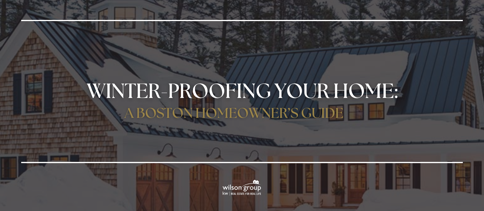 Winter-proofing Your Home in Massachusetts